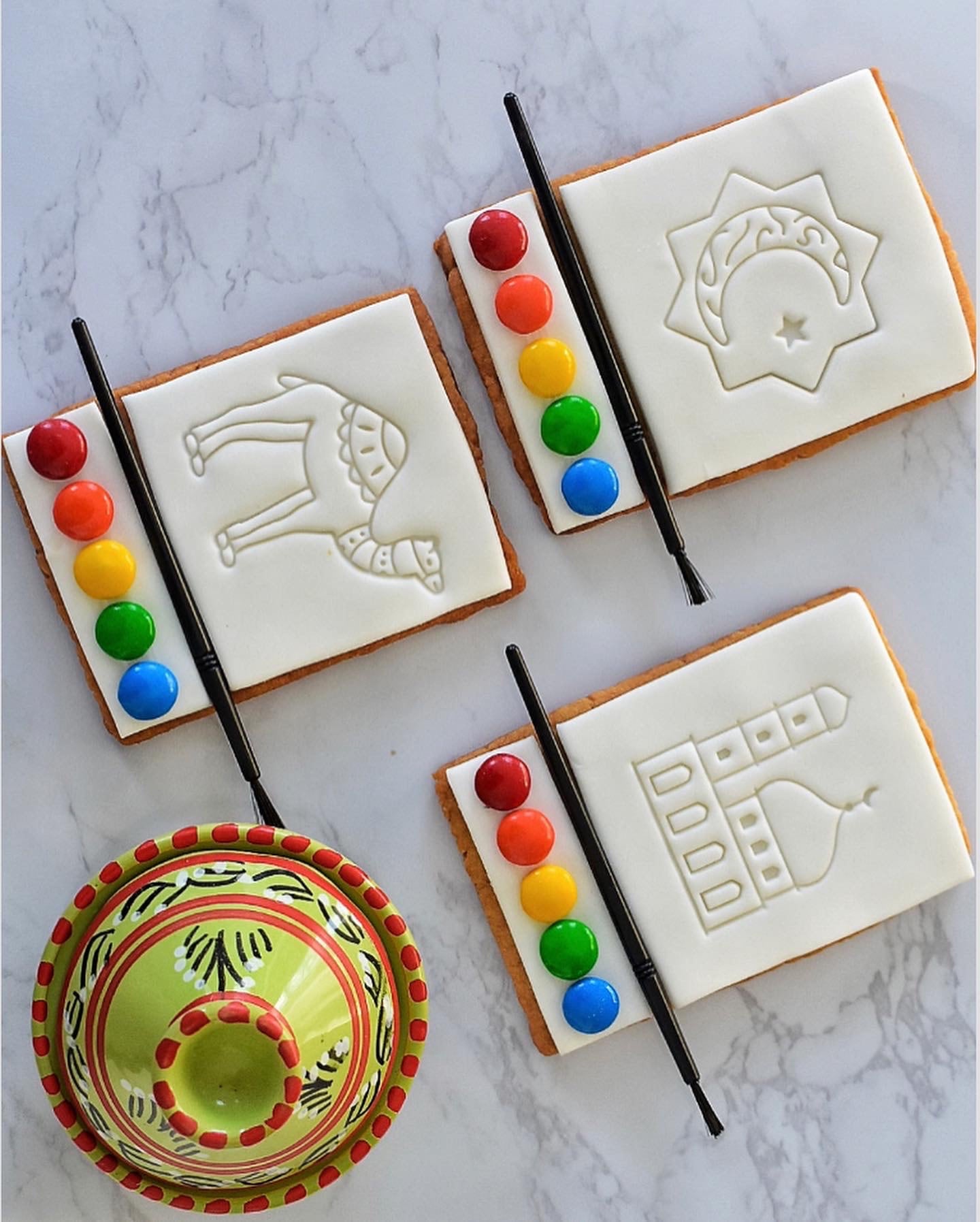 Paint your own Cookies | La Recette Patisserie
